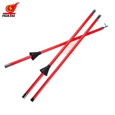 华泰玻璃钢绝缘拉闸杆绝缘huatai令克棒防雨带高压低压3操子作杆1