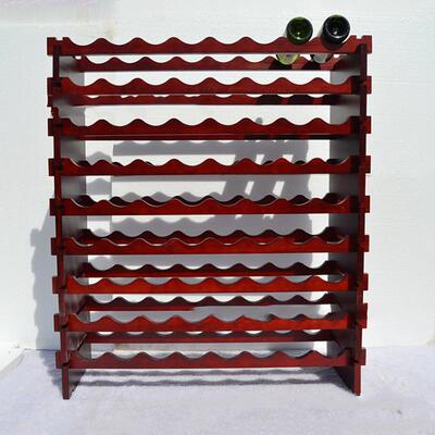家用木制多层红葡酒意SEY架质萄酒架子餐厅创木质酒架木子