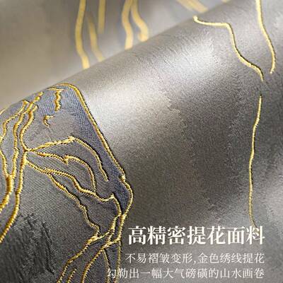 骆OEI易新高中式禅意桌旗茶家台桌布长条奢端轻茶席茶桌垫布餐桌