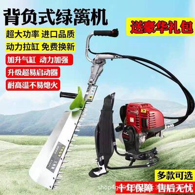 背负IGB式四冲程绿机修剪剪机刀修篱枝剪采茶绿化花草叶园林工具