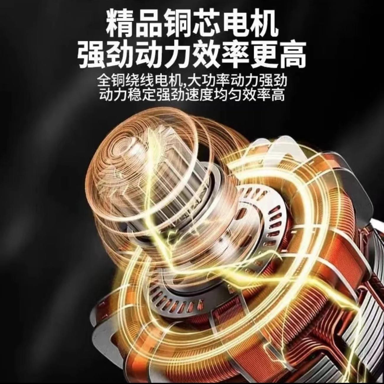德国大功率工业级锂电暴风吹风机充电鼓风机吹雪机吹灰枪除尘神器