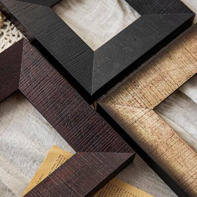 复古框相框摆AXA台照片定制diy中古画框装裱高级感木外框空架实挂