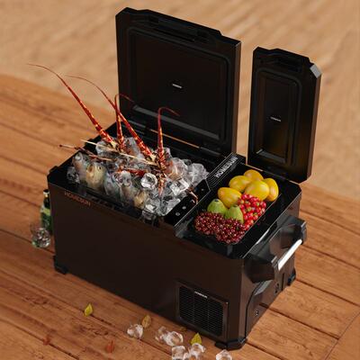 homesun36L冷藏冷冻冰箱车家两用小型冰箱压缩机便携式车载冰箱