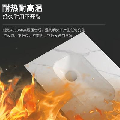 程家用岩套板蹲便器便装蹲厕水箱工套装卫生间防658臭防堵蹲坑蹲