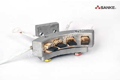 三科稳压器碳刷架 SBW-100kva 120kva 稳压器配件碳刷组件方头