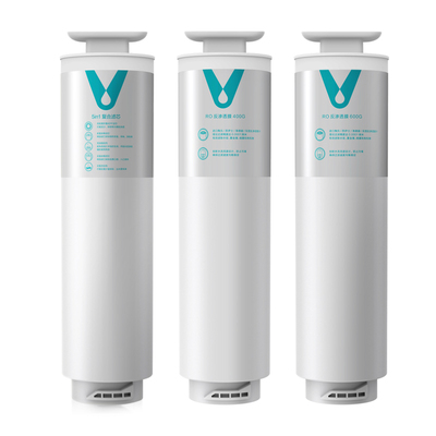 云米小蓝调净水器滤芯1号5in1复合2号反渗透400G/600G滤芯小白龙