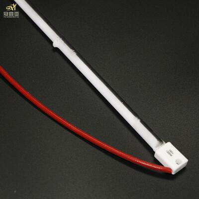 红外线加热灯1.33W130079K790MM烤箱炉加半热灯管W红外线镀白真空