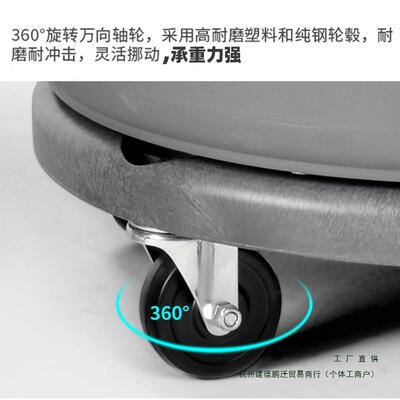 户外垃圾桶商用大容F896S6S9量带子大餐号环卫水厨房轮潲水饮泔桶