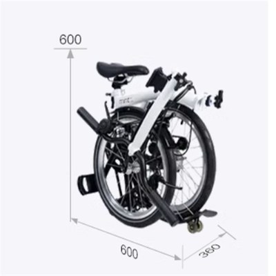 MINT16寸-A3国产小布三折叠自行车内变速便携小轮径单车