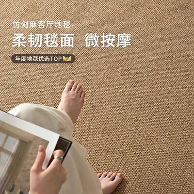 仿剑麻地毯客厅古耐脏fjm11625打理新款中风易卧室防猫抓地防滑垫