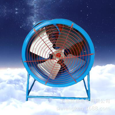 岗位轴流式机DZ125A0-.77625KW低噪声节能轴流通风风机圆筒风机