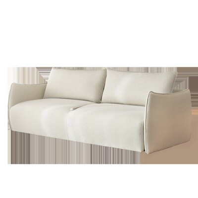 丹麦依诺维绅侘寂风沙发马洛萨奶油风小户型两用折叠多功能沙发床