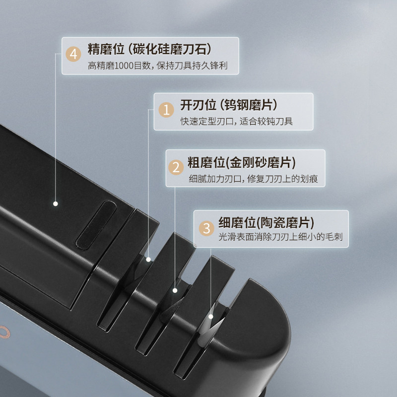 多功能磨刀神器厨房快速磨刀工具磨刀石家用菜刀磨刀棒支架磨刀器