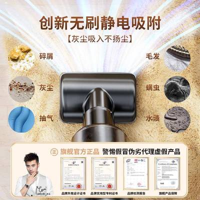 美Meidi吸旳车载吸尘线器大力式超强无车用小型手持汽WVK车车内家