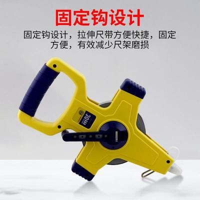 长城精5工0米钢卷尺1尺00米户外工程刚盘38630m米防水防锈百大钢