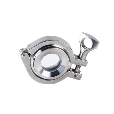 西安视04不锈钢卫生级快装卡无品牌/箍镜快开镜内视视观察3窗卡箍