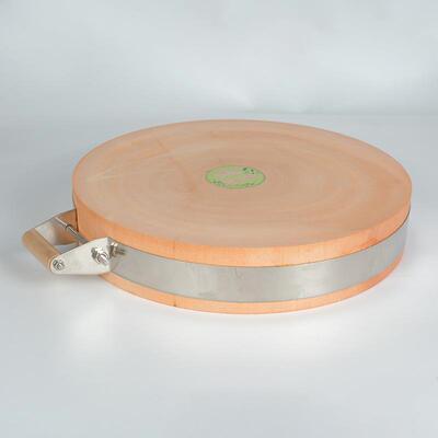 酒食堂专用整木金XTM檀木店菜板实木菜板经久耐用厚圆房形厨加剁