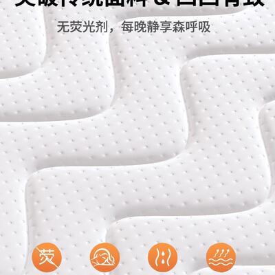 家BMB榻榻米床垫尺可用折寸叠椰棕乳胶棕垫儿童护脊硬垫定做炕