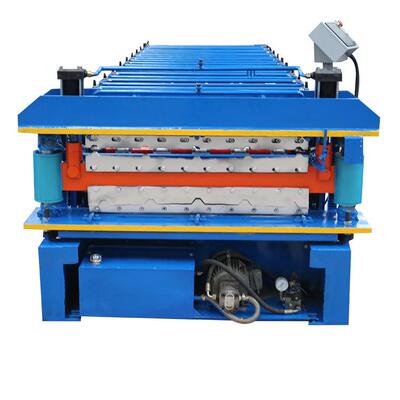 金84090KRX0型导柱双层彩钢瓦成瓦型机设备压瓦机属压机彩钢设和