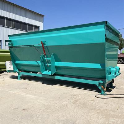 牛羊草料青预R机混养殖WOT场拌草机工作视储频立式50立方TM搅拌机