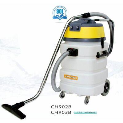 超CH902B塑料桶身吸尘器吸尘吸水机耐酸工业大功率桶式吸尘器
