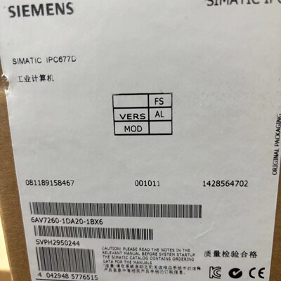工控机 6AV7260-1DA20-0XX6 IPC677D