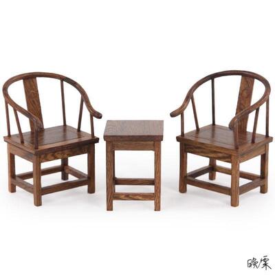 古风迷你家具模酸型摆件办公迷室小你造景枝tb-64985木真中家具商
