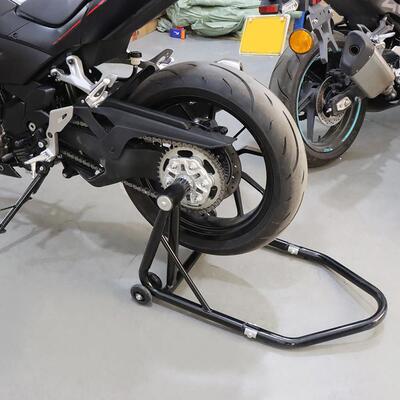 适用摩托车单摇臂起车架VFR750F/800F/CB1000R封车驻车后轮链条