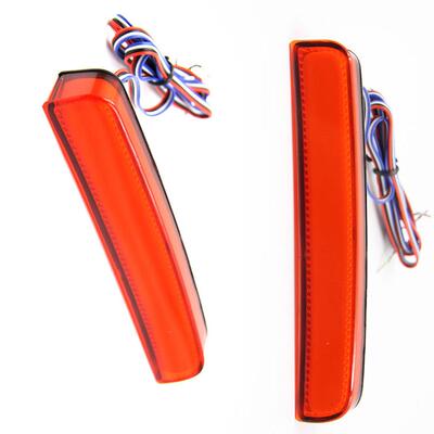 FOR ALZA后杠灯3功能流光转向后保险杠尾灯流水防追尾灯加装改装