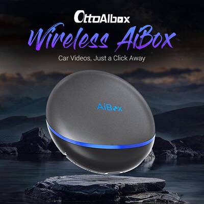 ottocast原车aibox安卓车机互联盒子自带SIM卡有线转无线carplay