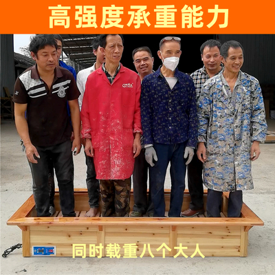 实木取暖器怀化大号节能家用烤火箱长方形电火桶暖脚烤火炉电火柜