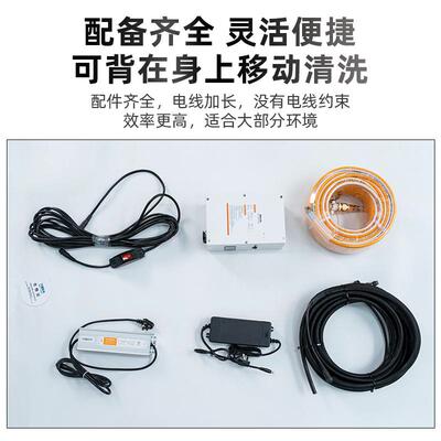 手持伸杆清太阳能板清洗刷光伏式洗机电动双头电缩站UJE光伏板清