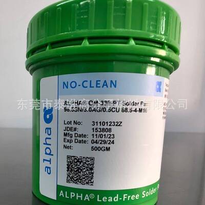OM338O338TOM33尔8PT无M铅焊锡膏锡TZM浆ALPHA阿法无铅SA3C05