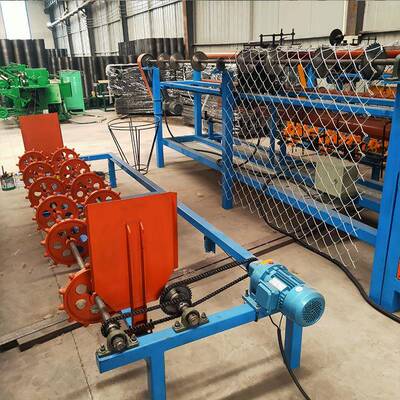 安豪迪单机丝双模快速HD-DOUBL勾花网PVC勾花机绿色网挂网菱形网