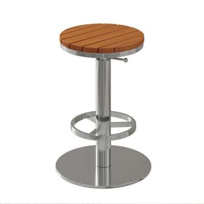 优选脚椅子室外吧台桌椅庭院花园不吧高锈钢N椅露天高脚凳JW2NAI8