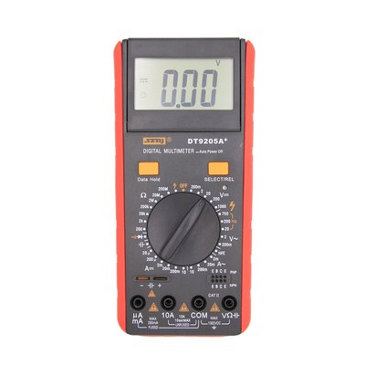 滨江仪表DT9205A 数字万用表 电容 全保护免烧 蜂鸣 自动关机