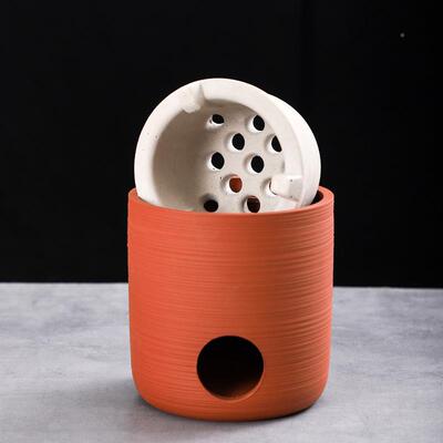 红拉泥炭LRT02炉套煮茶炉装潮州手砂铫壶日式侧把壶家用煮茶风器
