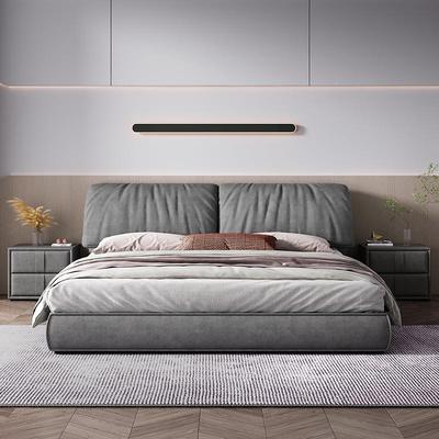 大象耳朵布xAK121#艺床科轻奢bater简约人1.51.8米主卧意式极双简