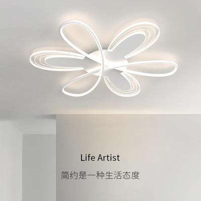 客厅主客灯奶油风简约现代2076大气吸顶灯合全屋组三室两厅套厅餐