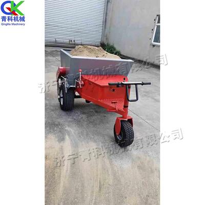 电动座驾冲砂机 小型座驾式充砂梳草机 小型运动草坪充砂机