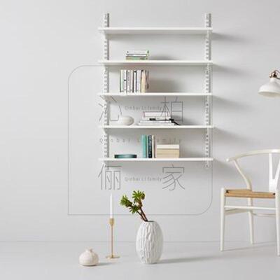 创TB-64225意网红字搁板可移动道书架壁层挂式墙上置物轨架一多收