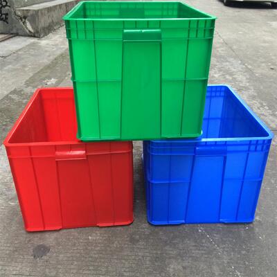 塑胶胶周转箱物胶流塑XAJ料框长方形包箱新料盆五金箱储物装胶框