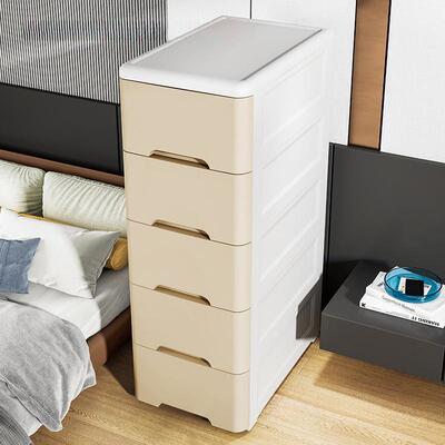 缝GT20152窄收边柜屉夹缝抽式纳柜卫生间厨隙房置物架床头