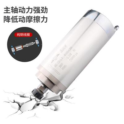 昌盛主轴3电机0.28/21.5/.//3.2/4.5/5.5KW高速木EVC工水冷电主轴