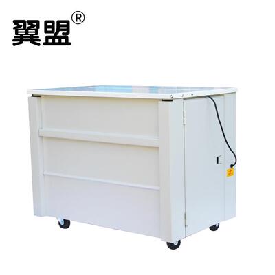 翼盟台牌通用型半自动双电机MWO打包P包机高P带装机纸箱捆扎机