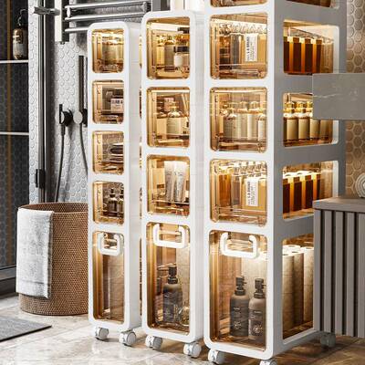 17cm卫20c抽屉式夹缝收纳柜浴5080窄室夹缝柜生间超厨m房缝隙置物