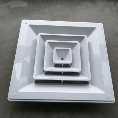 铝合金散流器室内回形通风口 ABS中央空调出风口600*600 新排风口