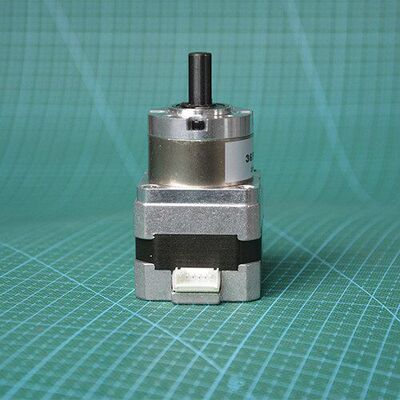 42减速步进电机 NEMA17电机马达机身34mm输出轴8mm 减速比5:1