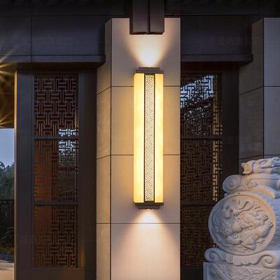 新式户外防水墅太阳能壁灯别院大BD-9913门外墙灯室外露中台庭围