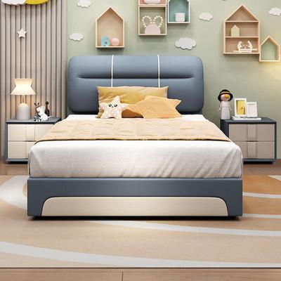 男孩青少年床1定抽.2985米1.35米可小制成人户型带屉的床单床